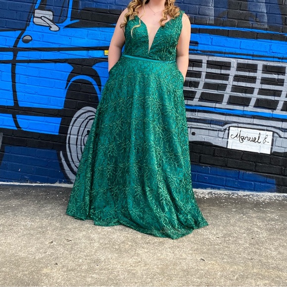Dresses Emerald Green Plus Size Prom Dress Poshmark